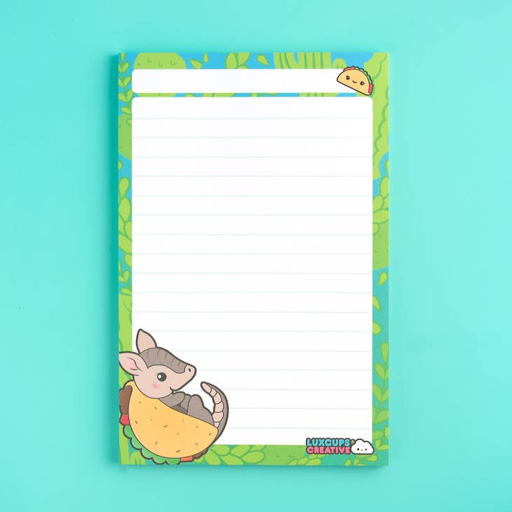 Tacodillo Notepad – Little Craft Place