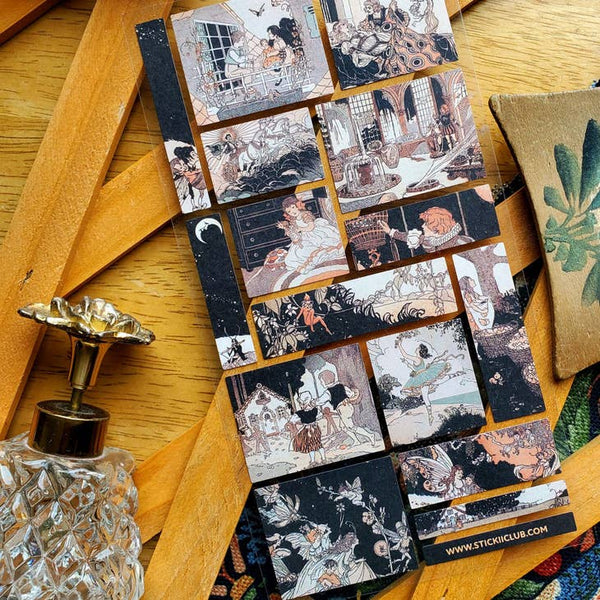 Vintage Storybook Sticker Sheet