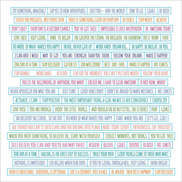 Whatever You Say! A Words and Phrases Sticker Book (1200 Stickers)