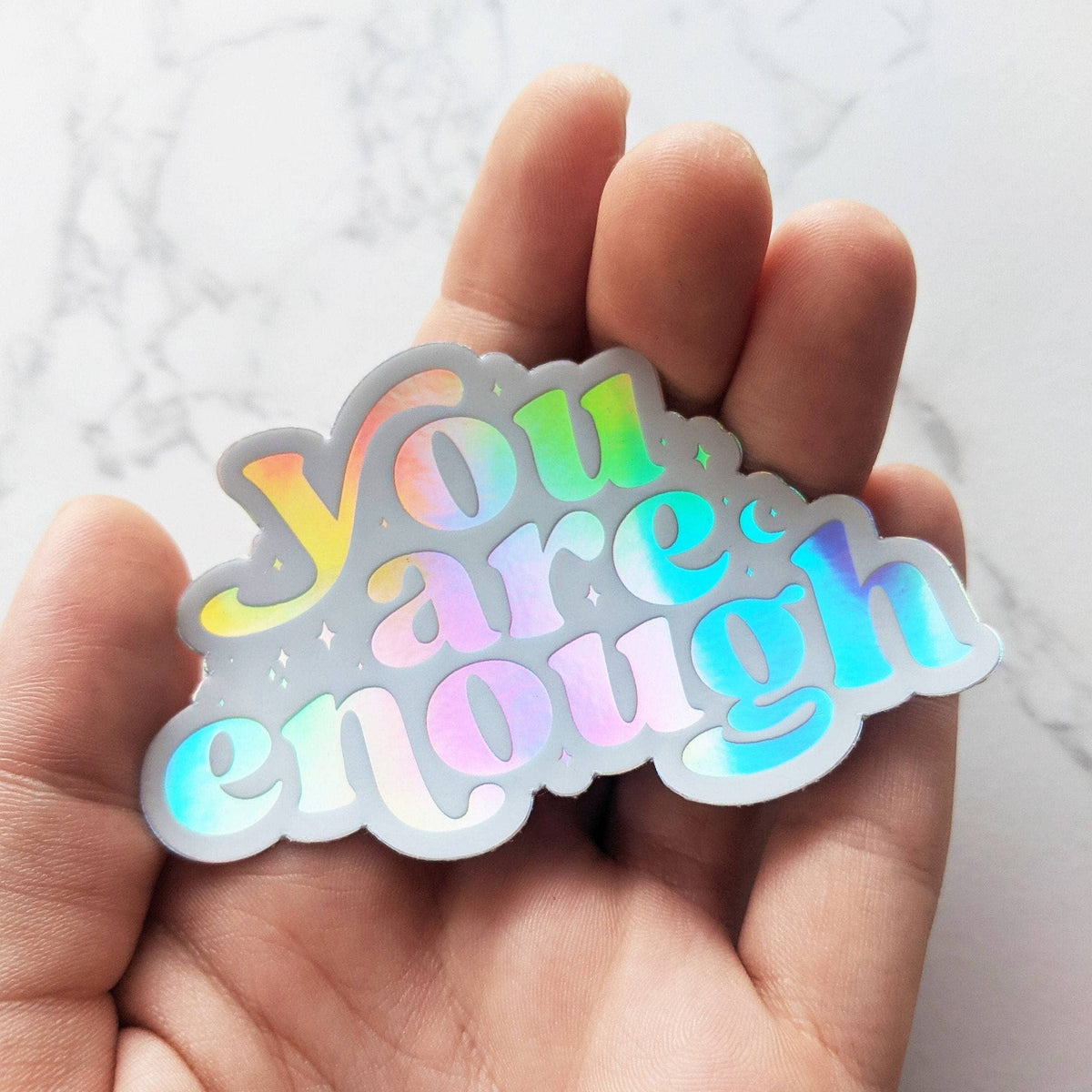 You are Enough Sticker – Little Craft Place